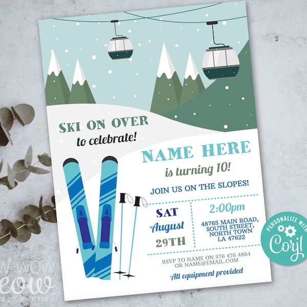 Ski Party - Etsy