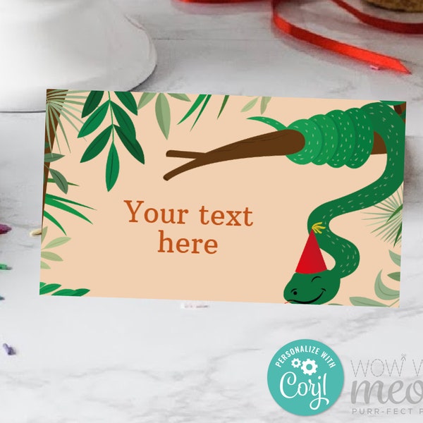 Jungle Labels - Etsy