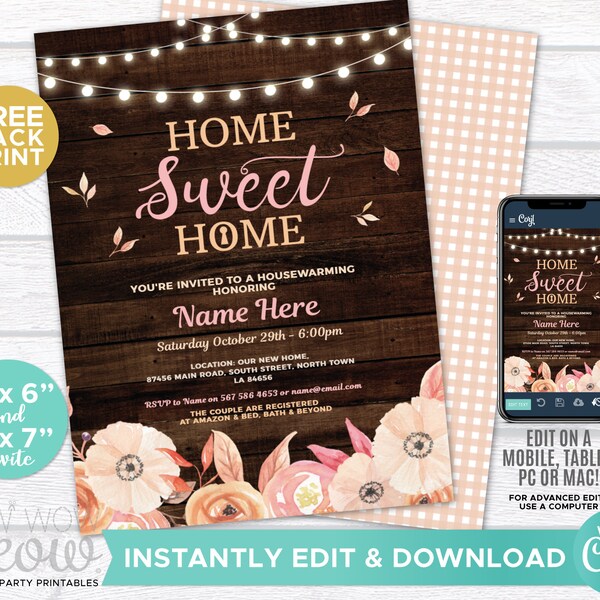 Indian Housewarming Party Invitation - Etsy