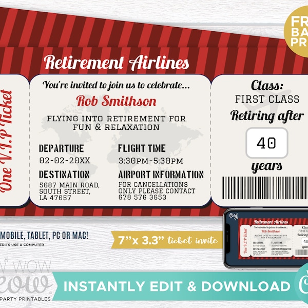 Pilot Retirement - Etsy