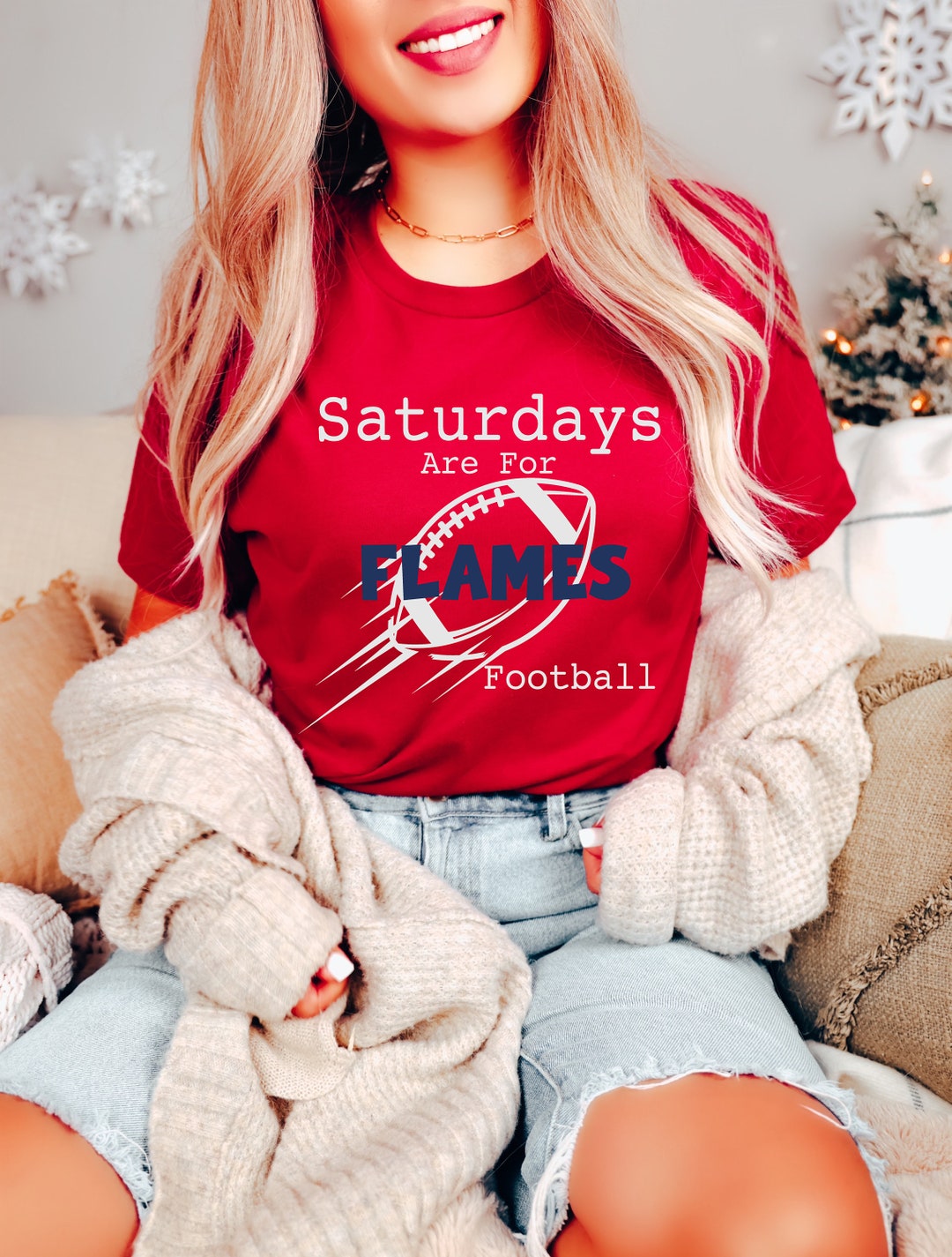 LU Flames Bella Canvas Shirt Spirit Wear Virginia Football College Gift ...