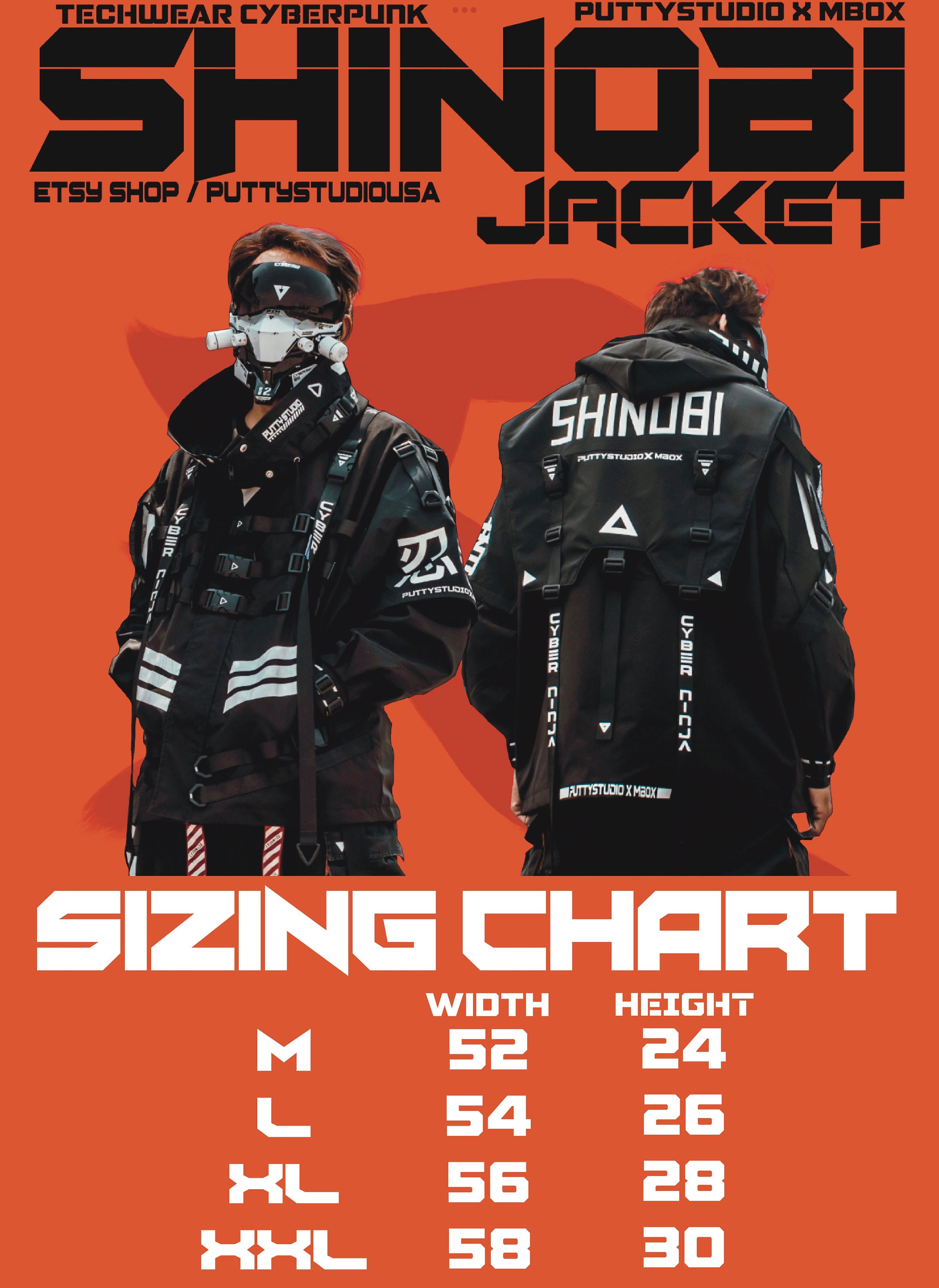 SHINONBI JACKET - Etsy