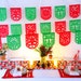 Christmas Banner, Papel Picado, Feliz Navidad Banner, Fiesta Decoration ...