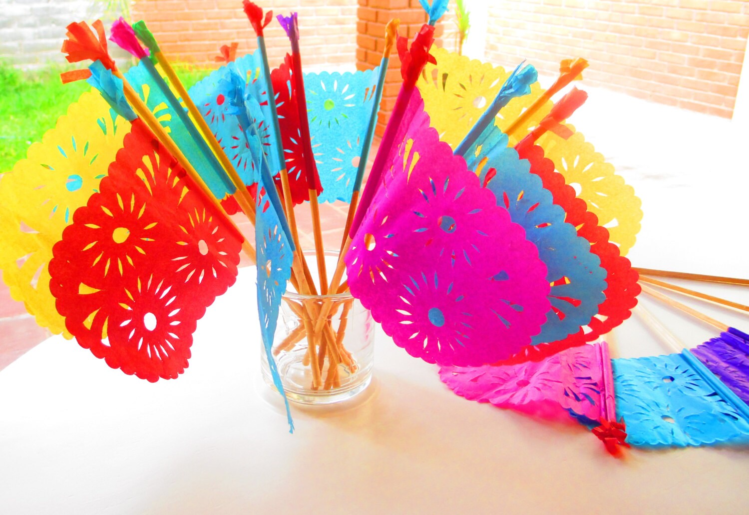 Mexican Paper Flags Papel Picado Mexican Party Decor Mexico - Etsy