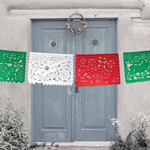 Mexican Papel Picado, 5 PK, Over 83 Feet Long, Fiesta Decoration ...