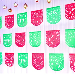 Christmas Banner, Papel Picado, Feliz Navidad Banner, Fiesta Decoration ...