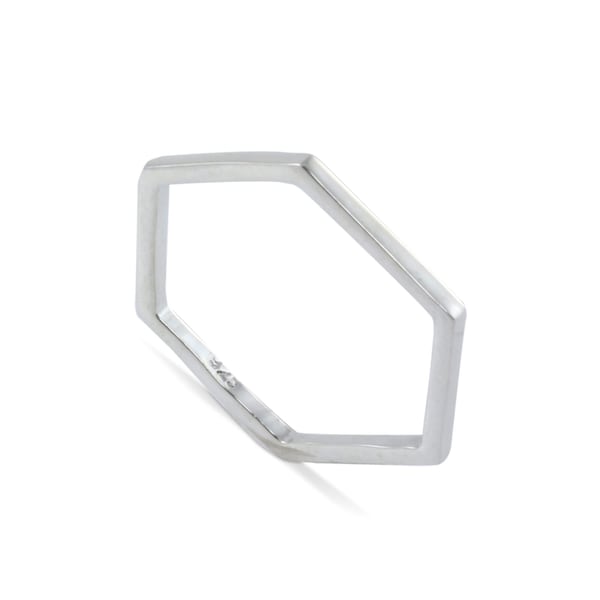 Hexagon Ring - Etsy