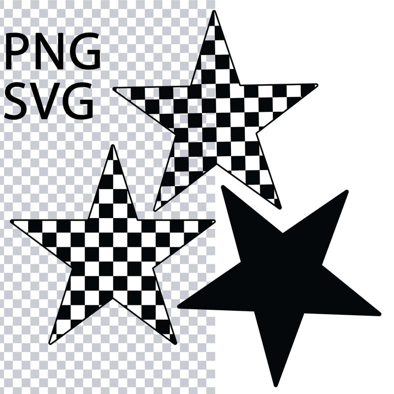Two Paper Stars Svg File - Etsy
