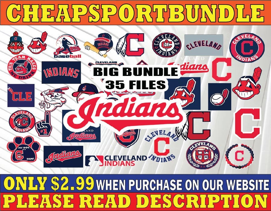 Cleveland-indians Baseball Team Svg Cleveland-indians Svg - Etsy