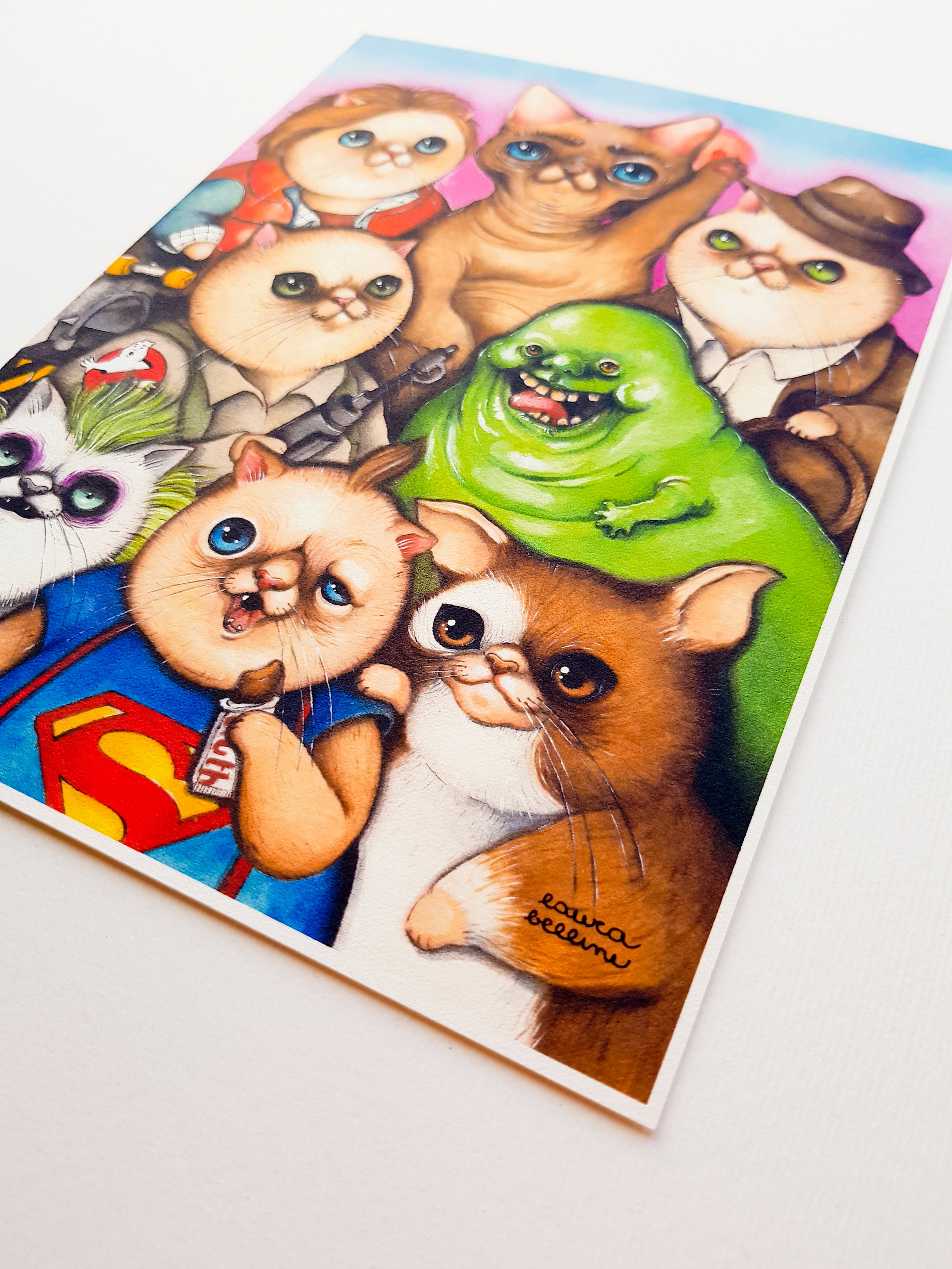 80s Cats Limited Edition Print Cult Movies From the Eighties - Etsy Denmark