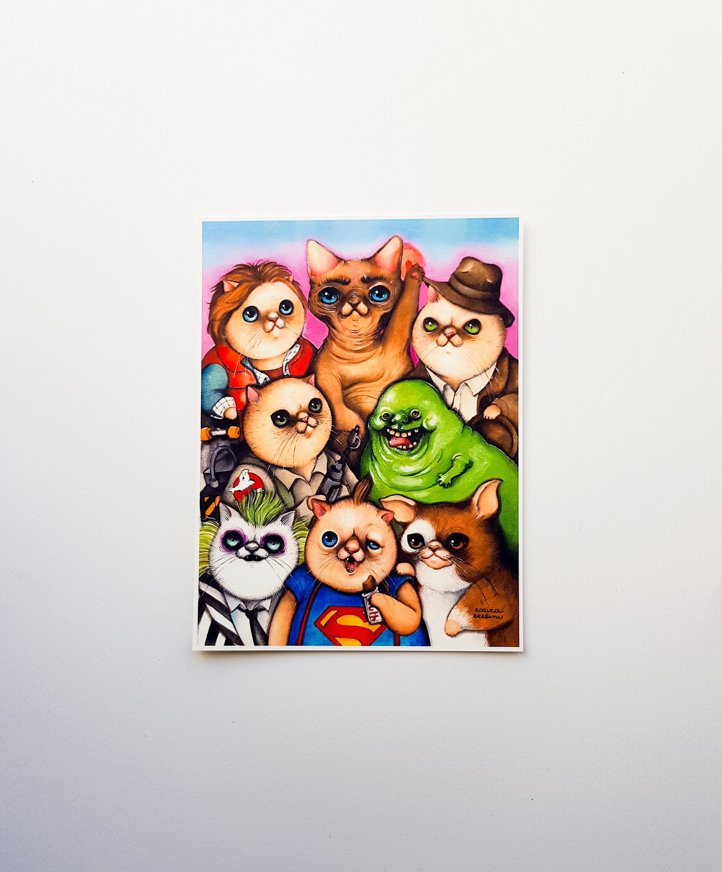 80s Cats Limited Edition Print Cult Movies From the Eighties - Etsy Denmark