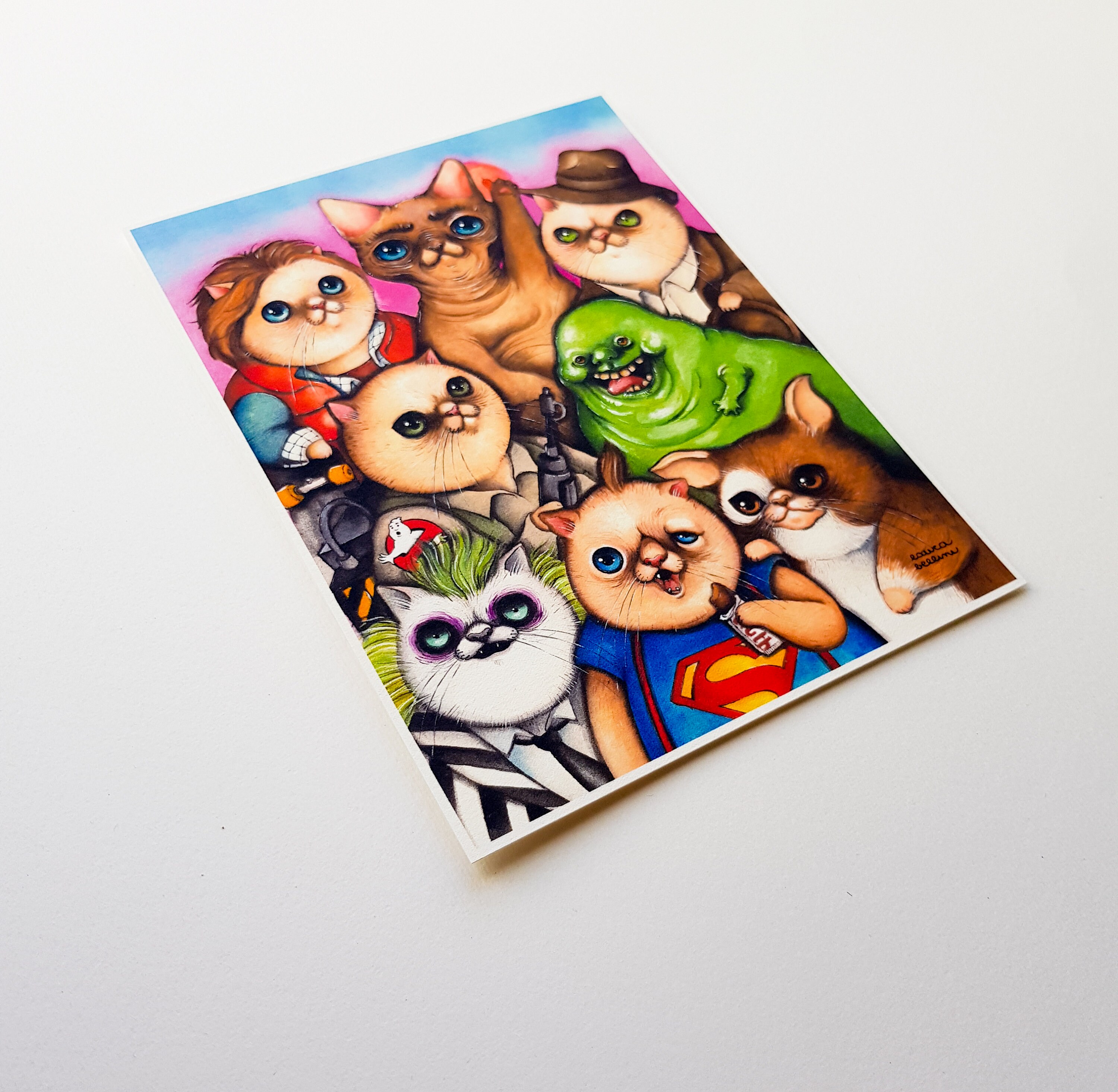 80s Cats Limited Edition Print Cult Movies From the Eighties - Etsy Denmark