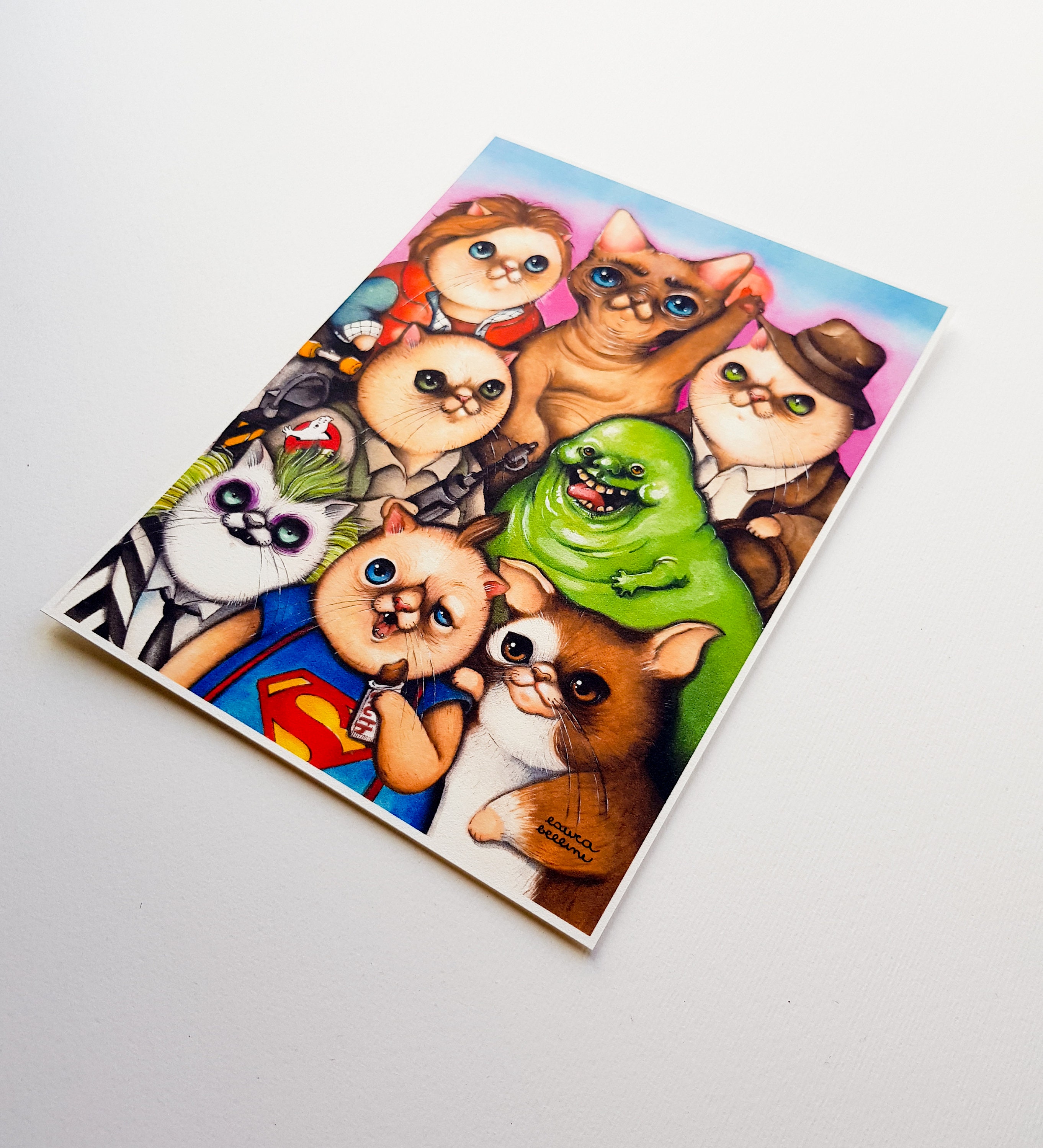 80s Cats Limited Edition Print Cult Movies From the Eighties - Etsy Denmark