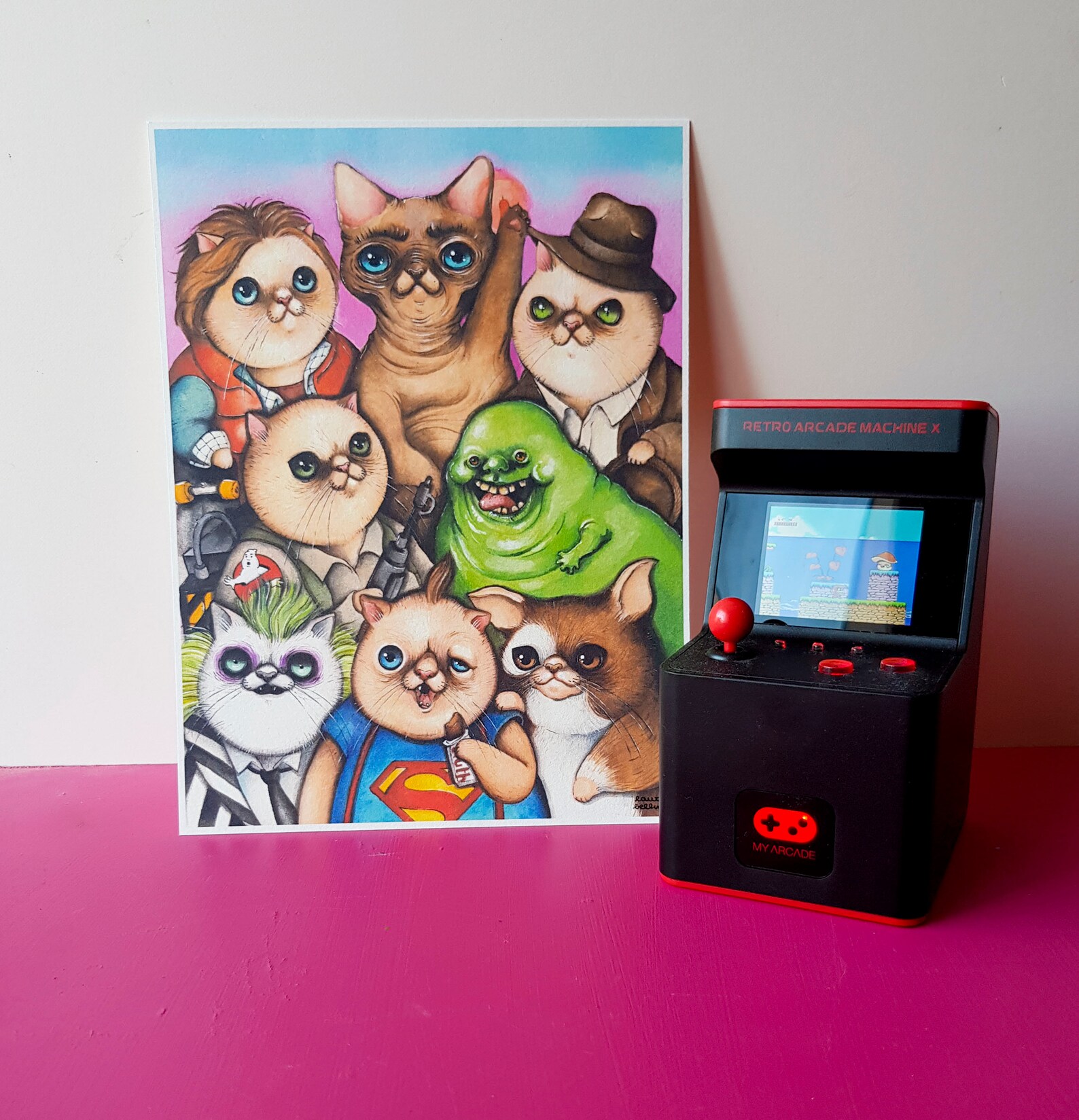 80s Cats Limited Edition Print Cult Movies From the Eighties - Etsy Denmark