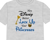 Disney LOCK UP PRINCESSES Disney Vacation Disney Group Shirts - Etsy