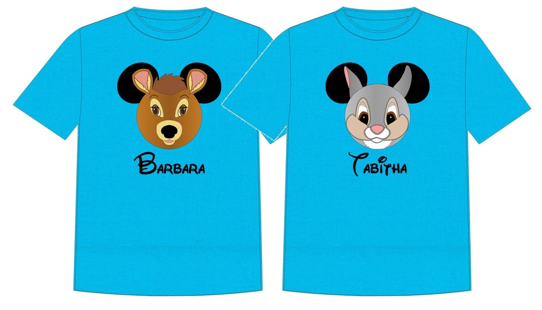 BAMBI THUMPER Disney Shirt Disney Vacation Disney Group Shirts Disney ...