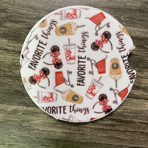 DISNEY CAR COASTERS Set of 2 Ceramic Coasters - Etsy