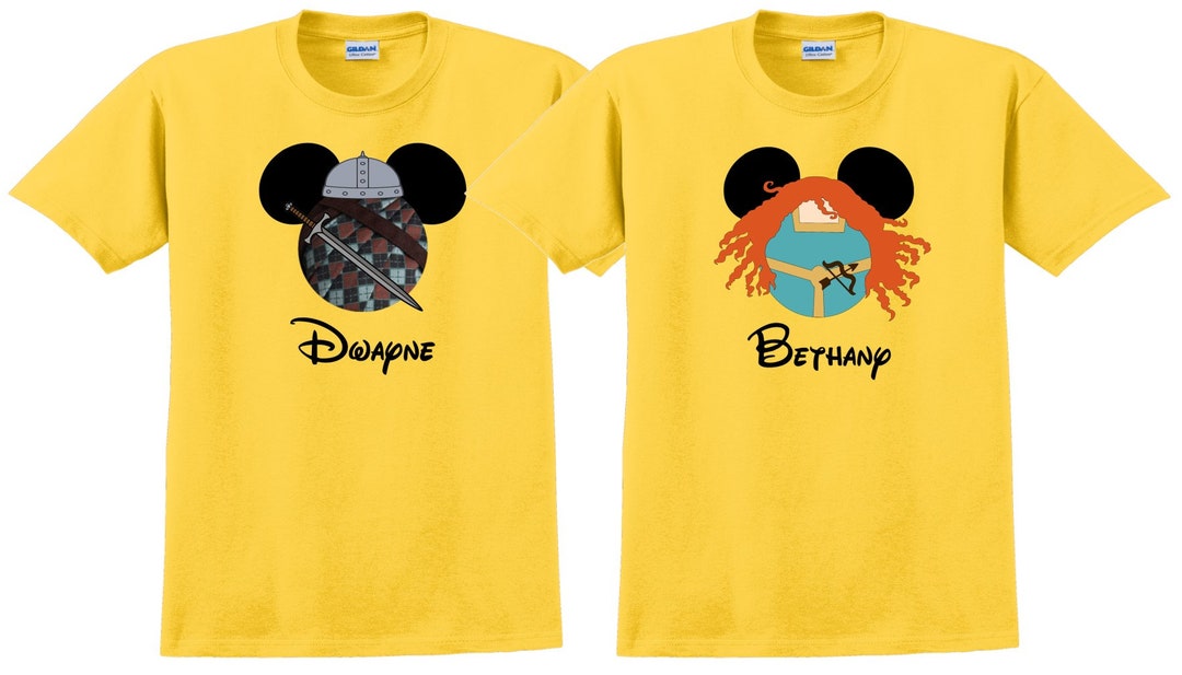 MERIDA or KING FERGUS Disney Vacation Disney Group Shirts Disney ...