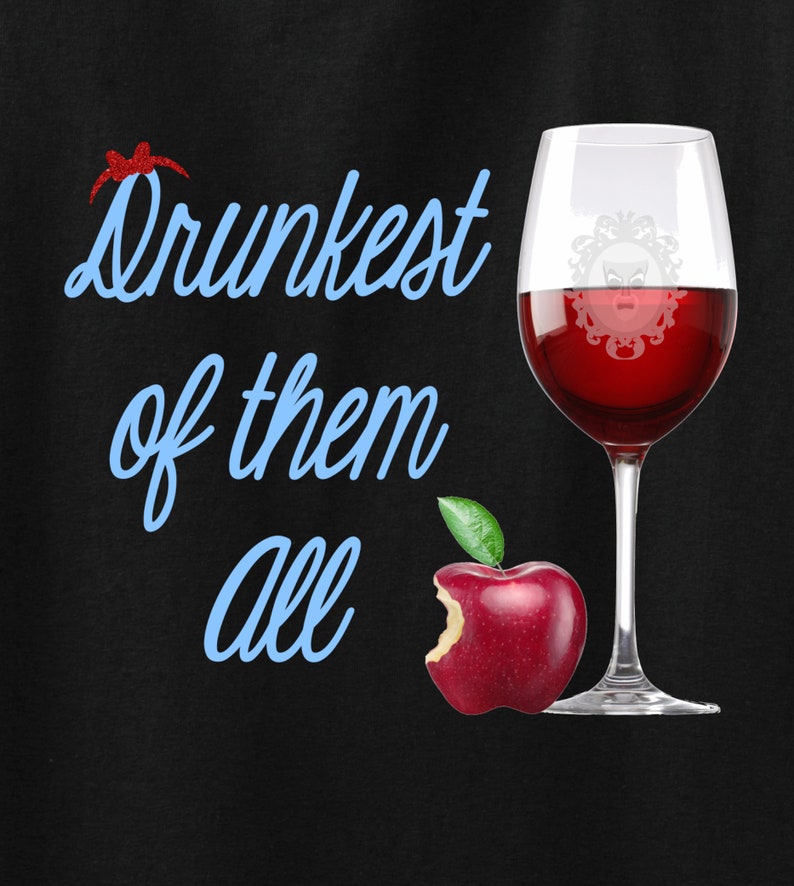 SNOW WHITE Wine Glass Princess Epcot Food and Wine Disney Vacation ...