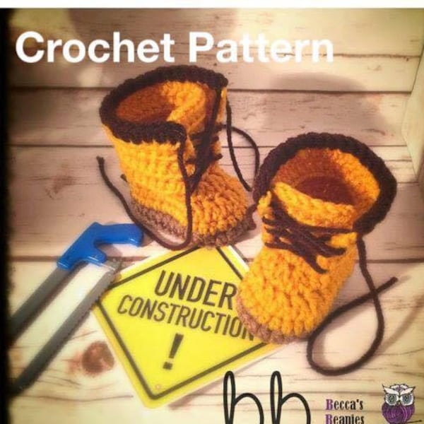 Crochet Baby Boots - Etsy