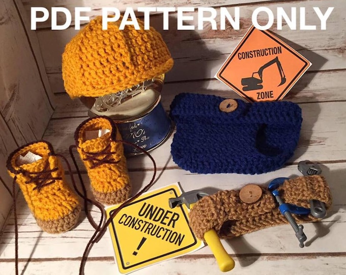 Hard Hat Helmet Crochet Pattern Permission to Sell Finished Items - Etsy