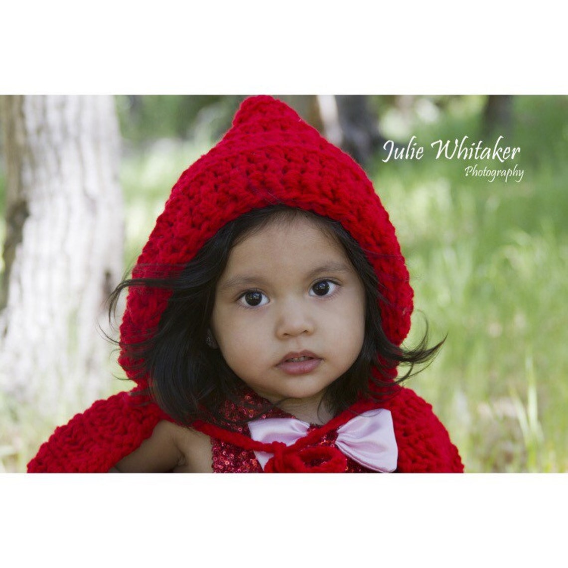 Red Riding Hood PATTERN ONLY Crochet Size 6 Month to | Etsy