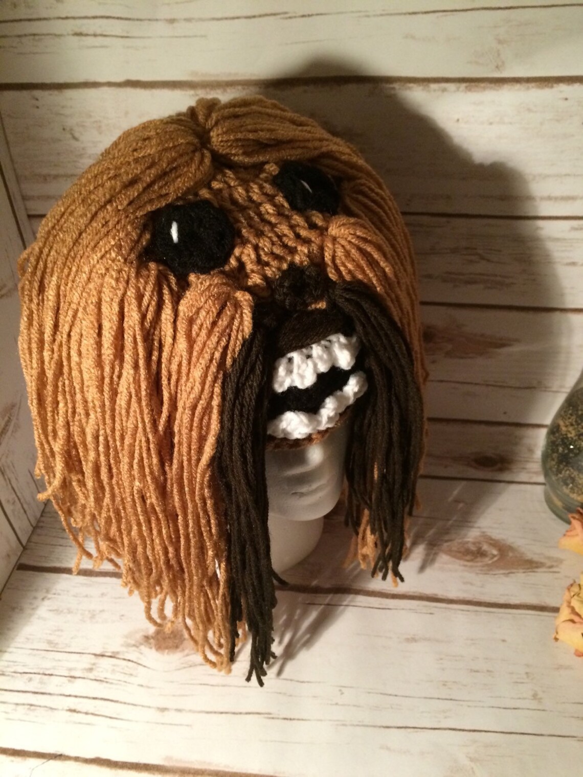 Wookie Beanie - PATTERN ONLY - Crochet - Sizes: Toddler, Child, Adult ...