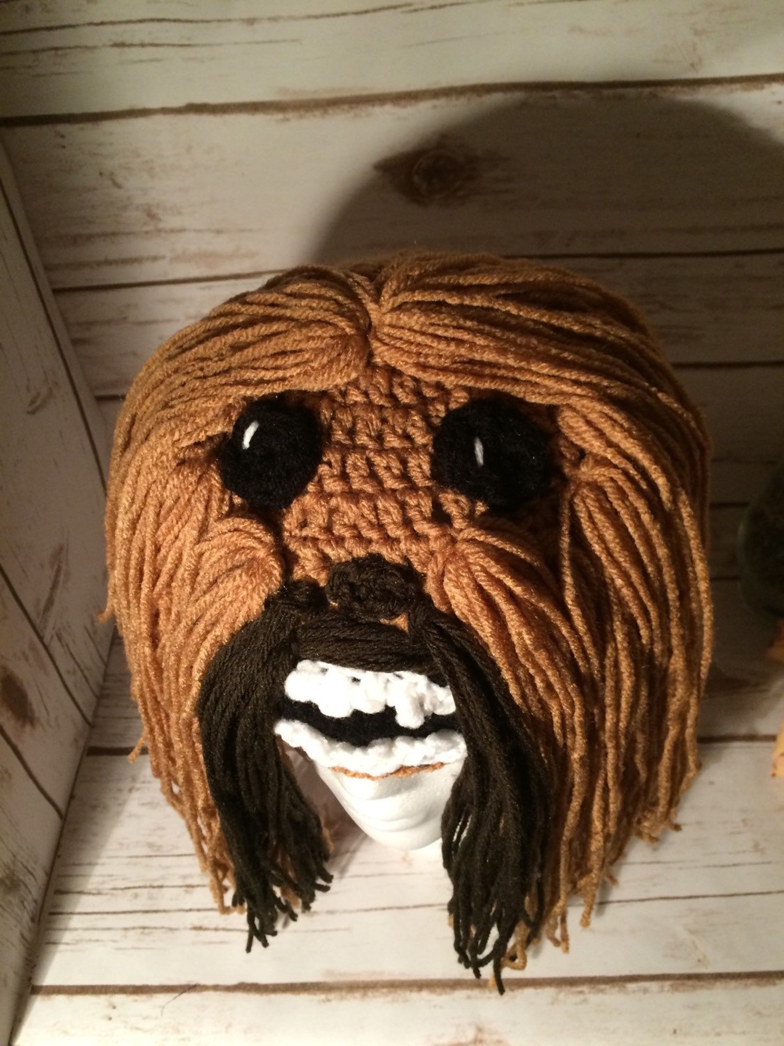 Wookie Beanie - PATTERN ONLY - Crochet - Sizes: Toddler, Child, Adult ...
