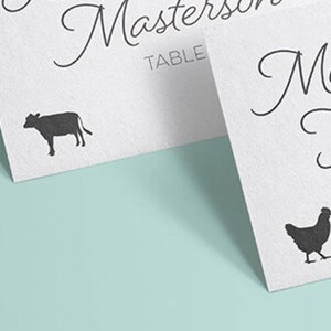 Meal Choice Icons for RSVP Cards, Place Cards—png, Eps, Svg—beef ...