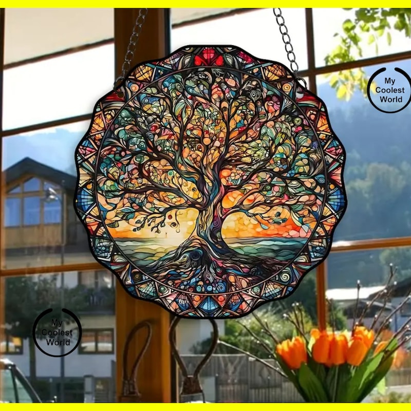 Glass Tree of Life - Etsy