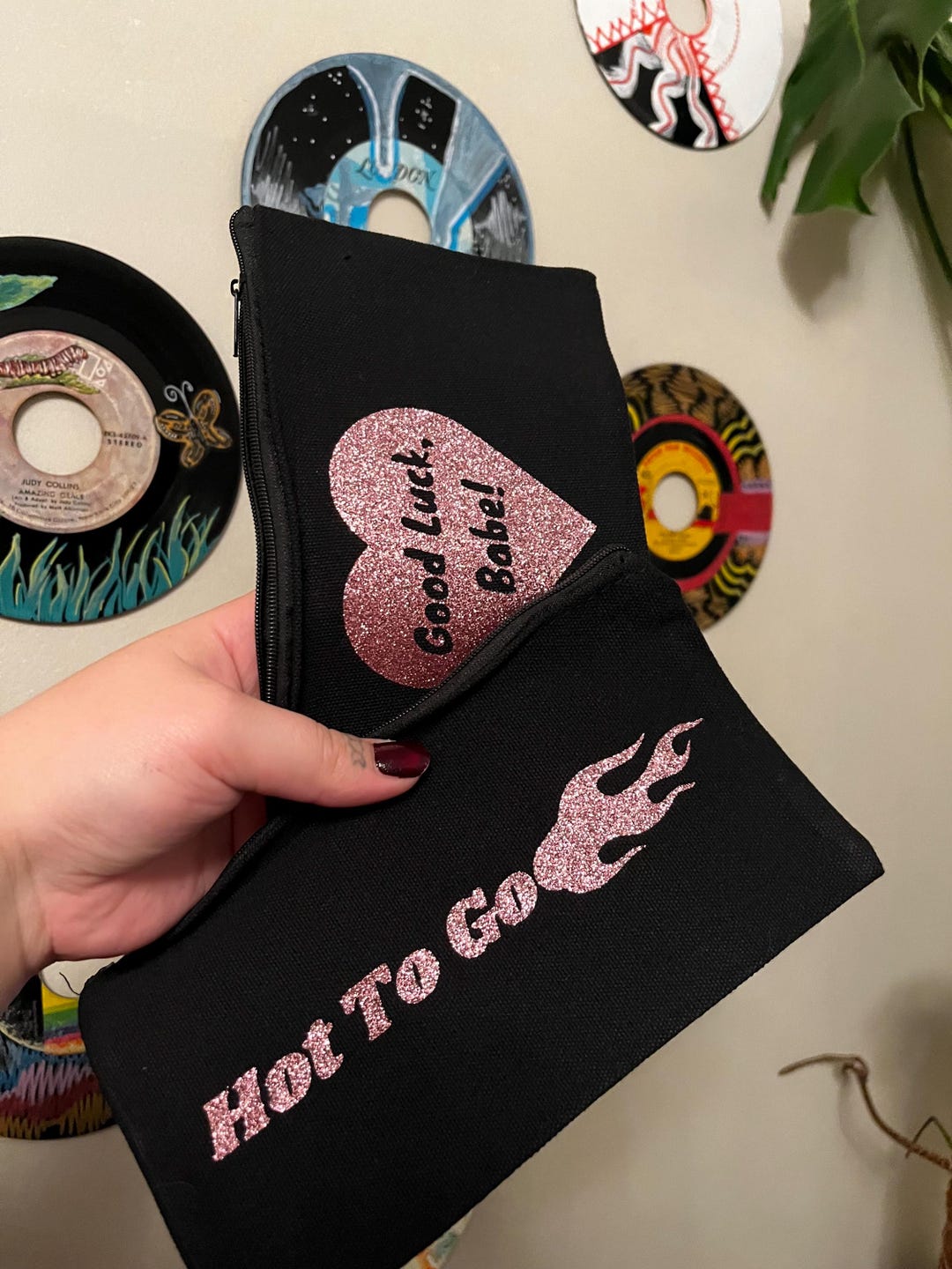 Chappell Roan Inspired Cosmetic Bags, Stash Bags, Hot to Go, Good Luck ...