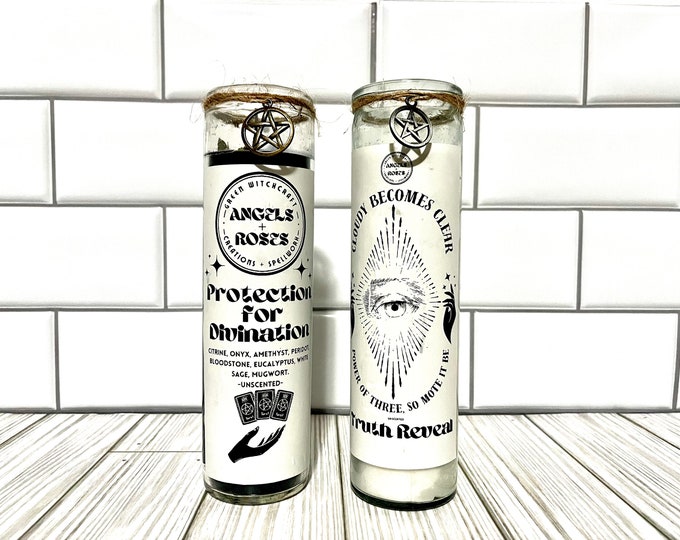 Truth Spell Candle Truth Seeking Spell Ritual Candle - Etsy