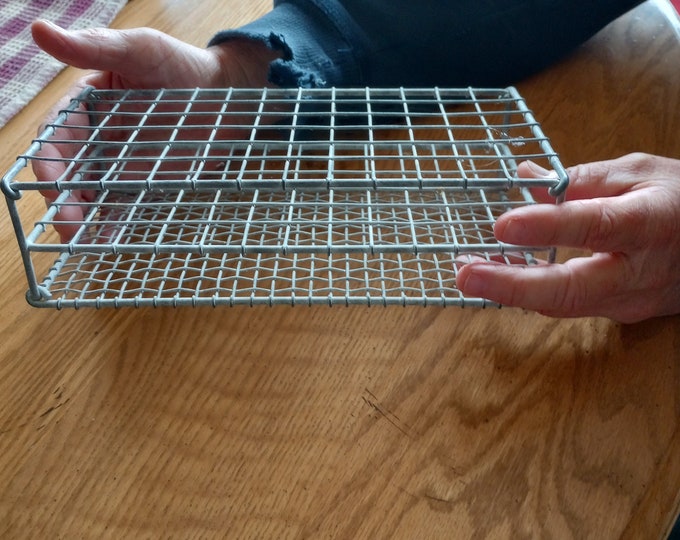 Vintage Sturdy Metal Test Tube Holder - Etsy