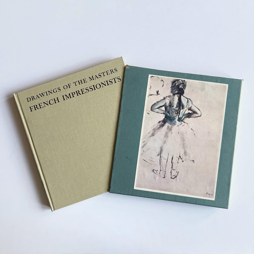 1964 Drawings of the Masters French Impressionists - Etsy