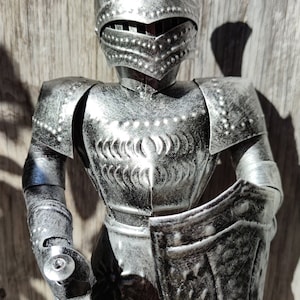 Metal Knight Steel Armor. Metal Art - Etsy