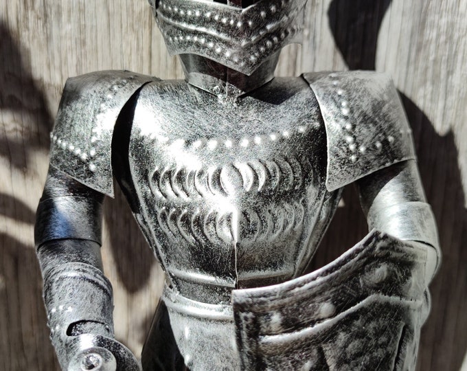 Metal Knight Steel Armor. Metal Art - Etsy