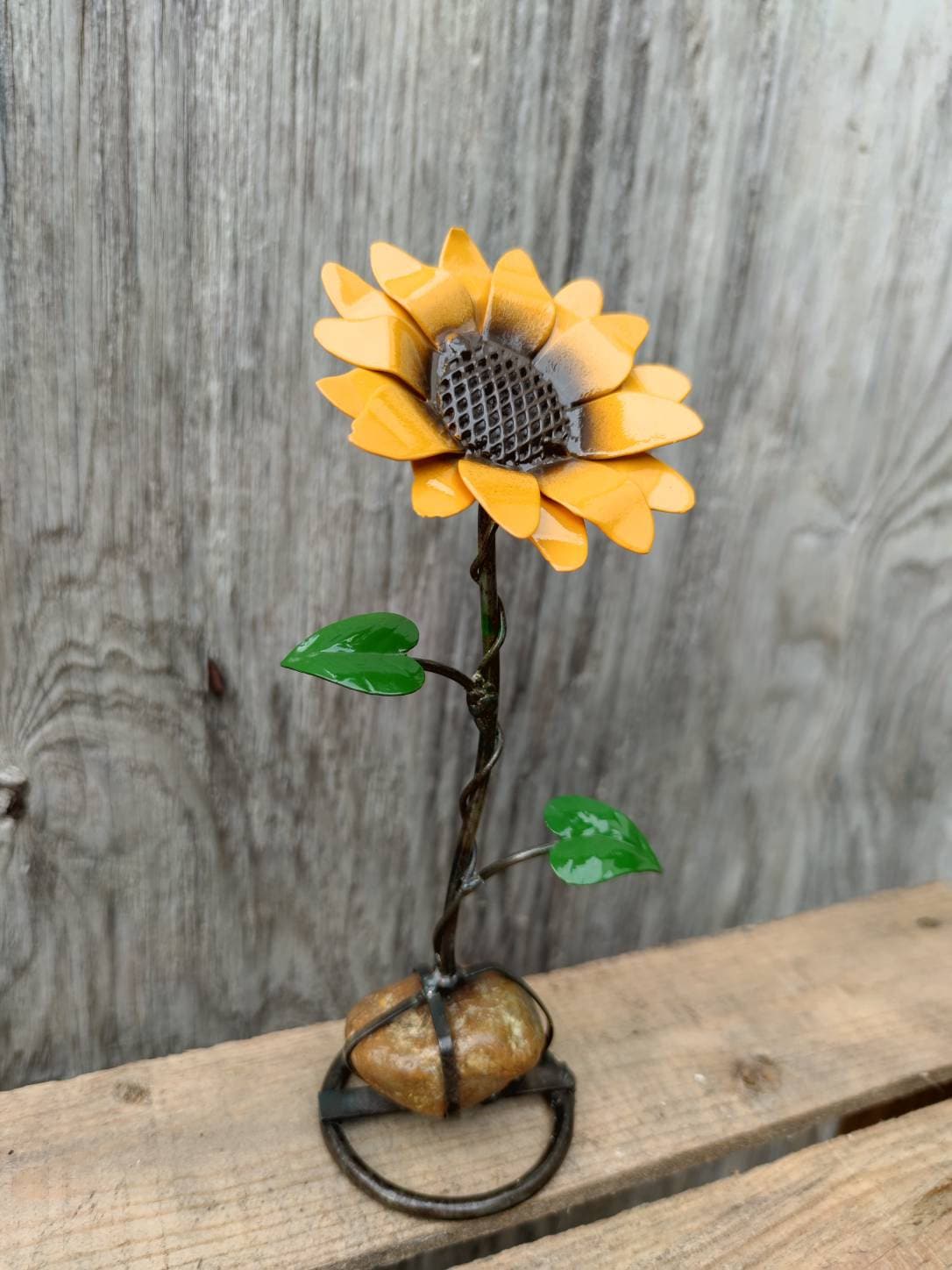 Metallic Sunflowers. Vibrant Rustic Mini Sunflower. Sunflowers. Garden ...