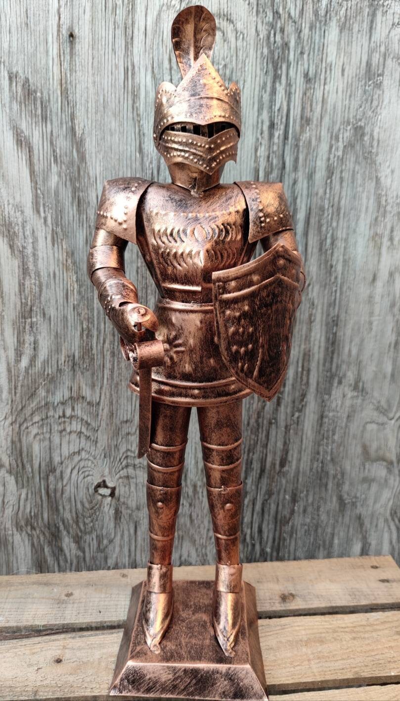 Metal Knight Steel Armor. Metal Art - Etsy