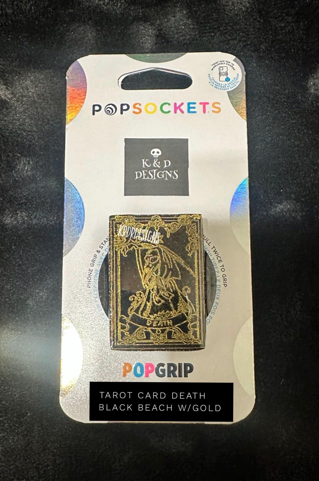 Tarot Card Glitter Popsocket - Etsy