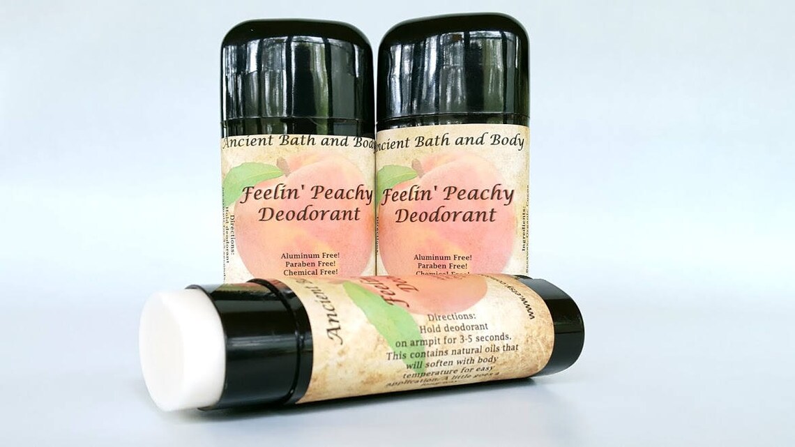 Feelin' Peachy Deodorant Peach Deodorant Natural | Etsy
