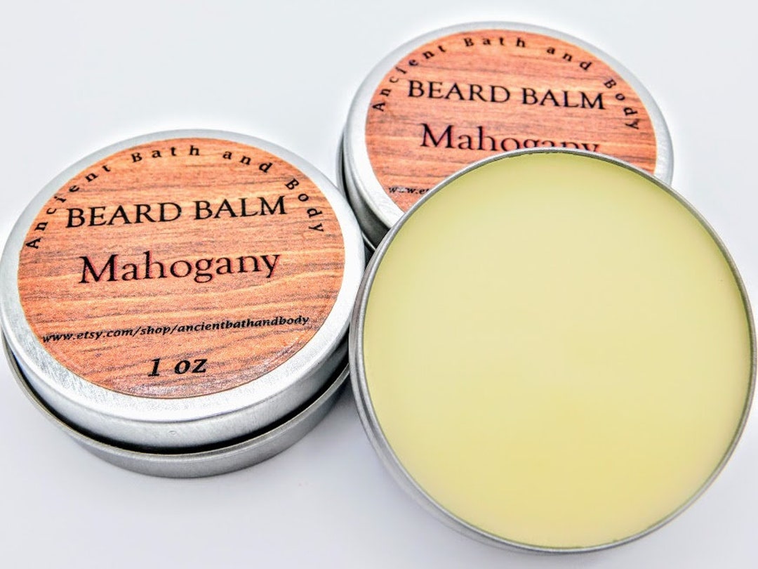 Mahogany Beard Balm by Ancient Bath and Body - Etsy