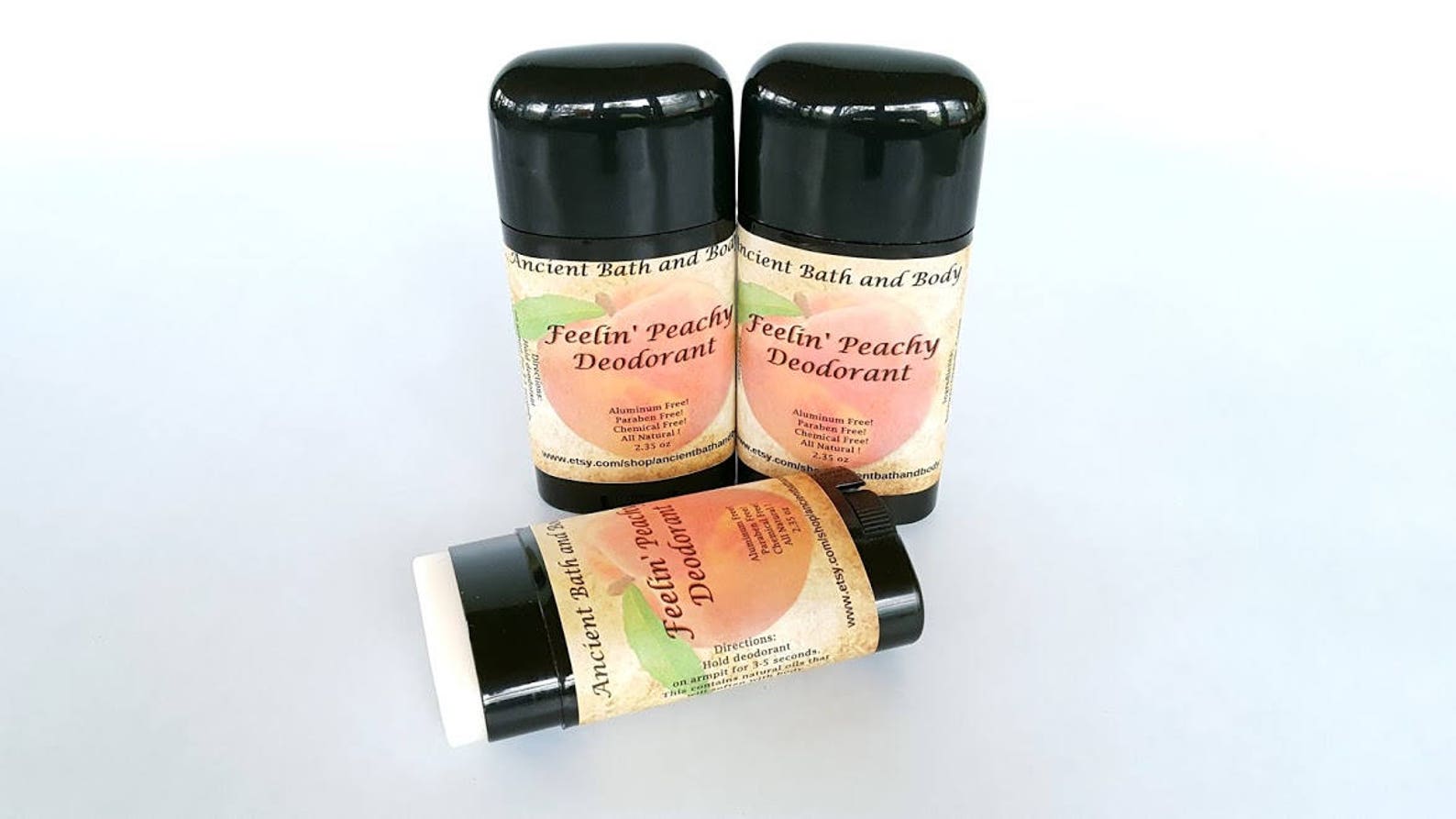 Feelin' Peachy Deodorant Peach Deodorant Natural | Etsy