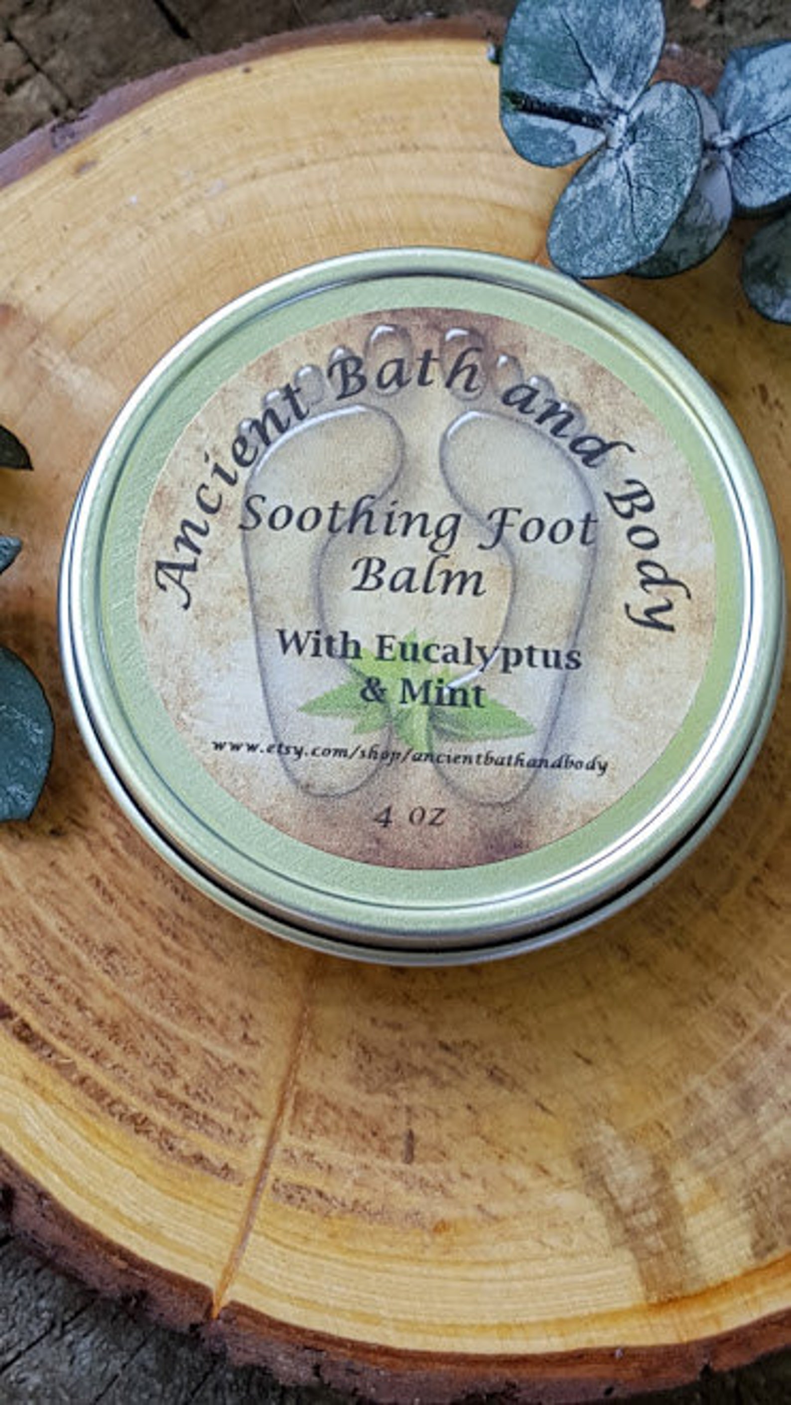 Soothing Foot Balm Cooling Foot Balm Softening Foot Balm - Etsy