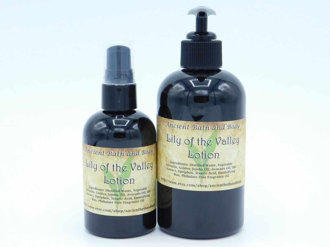 Lily of the Valley Lotion Organic Lotion Natural Lotion - Etsy
