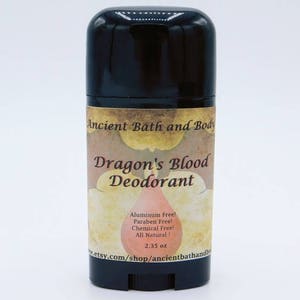 TOP SELLER! Dragon's Blood Deodorant, Aluminum Free Deodorant, Natural ...