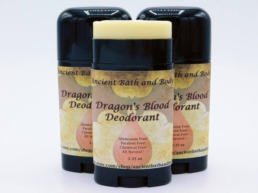TOP SELLER! Dragon's Blood Deodorant, Aluminum Free Deodorant, Natural ...