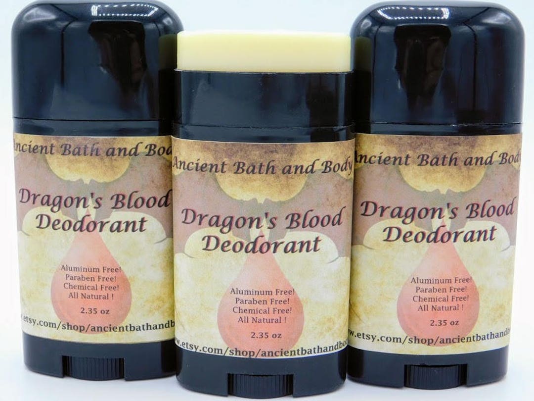 TOP SELLER! Dragon's Blood Deodorant, Aluminum Free Deodorant, Natural ...