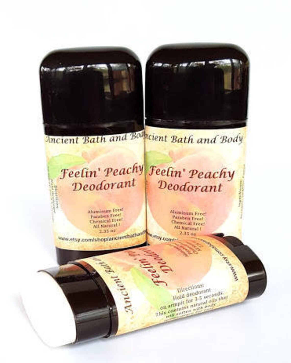 Feelin' Peachy Deodorant Peach Deodorant Natural | Etsy