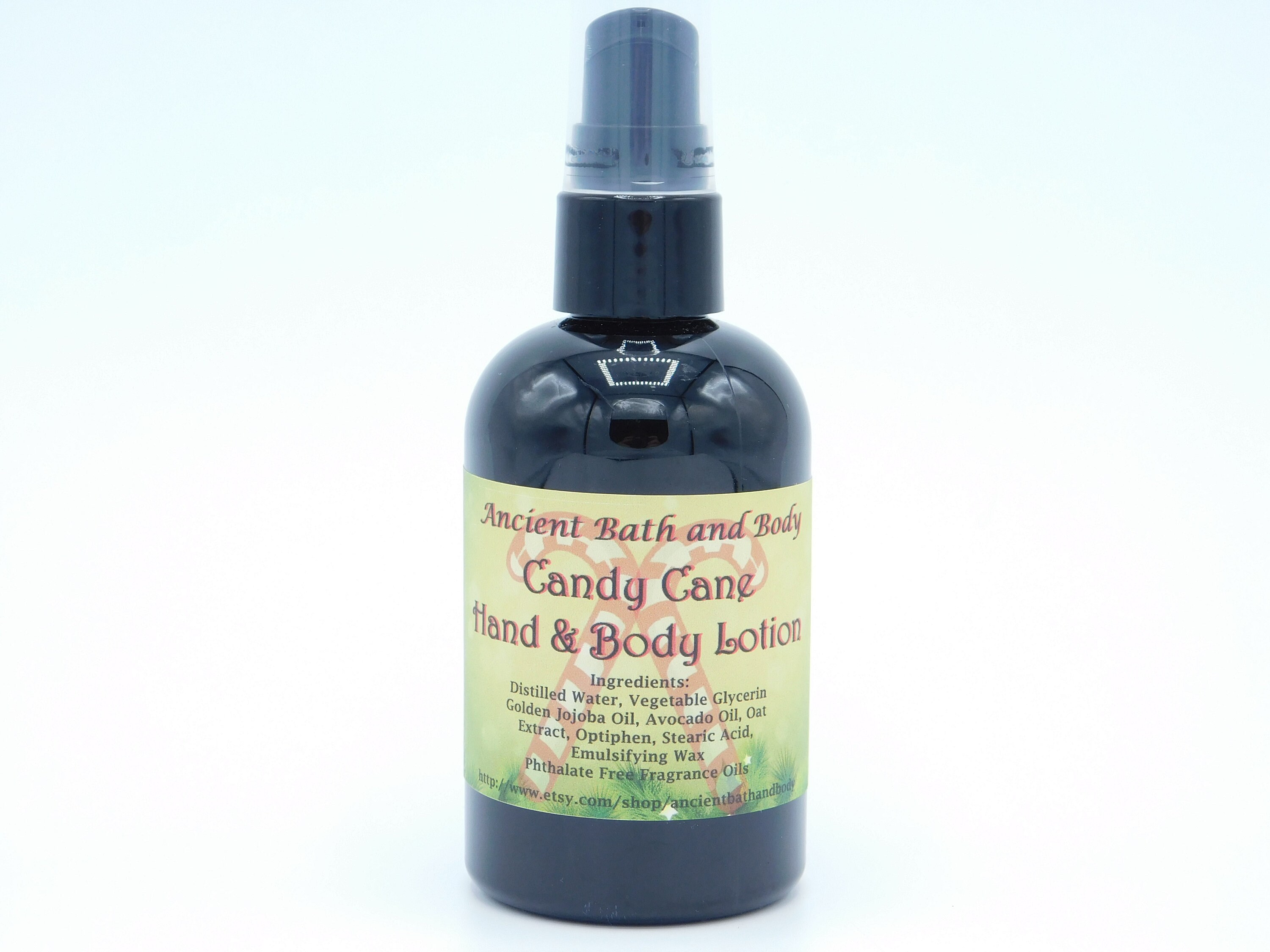 Candy Cane Lotion Peppermint Lotion Chrismtas Lotion | Etsy