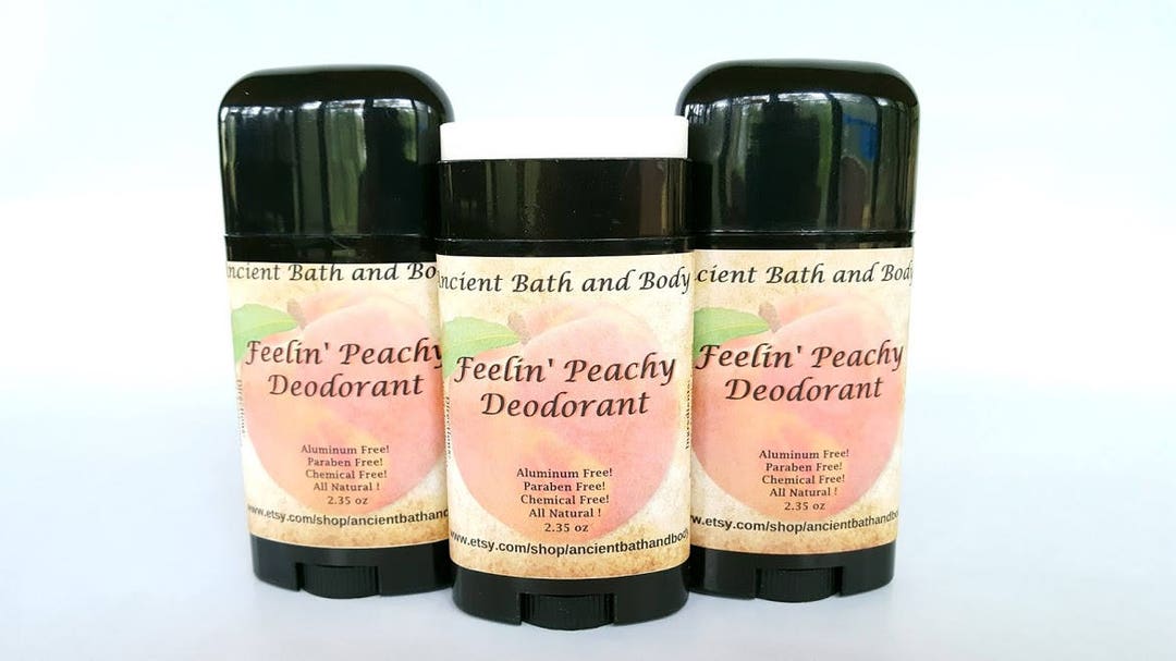 Feelin' Peachy Deodorant, Peach Deodorant, Natural Deodorant, Aluminum ...